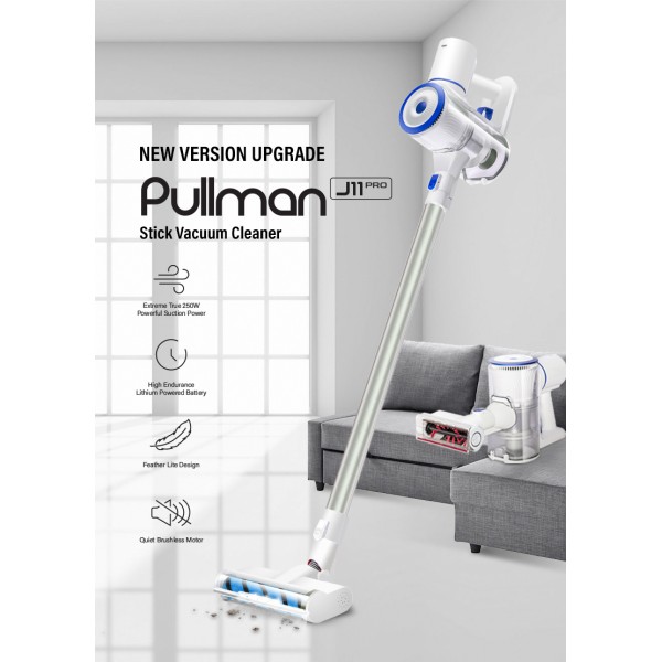 Pullman J11 Pro Cordless Vacuum Cleaner Handheld Stick LED Light PWP ...