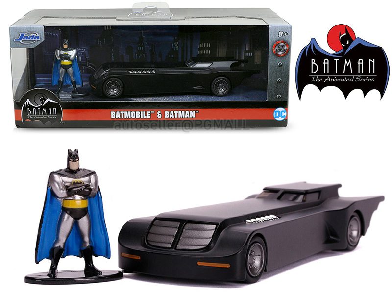 BATMOBILE & BATMAN Animated Series Batmobile w/ Batman Figure ...