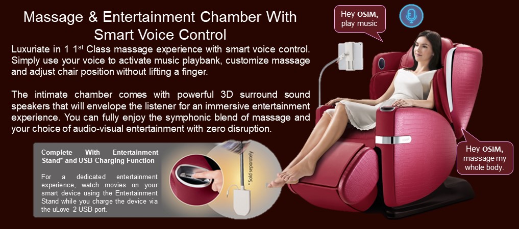 OSIM uLove 2 Massage Chair (Limited Edition) [Free Shipping For WM Only ...