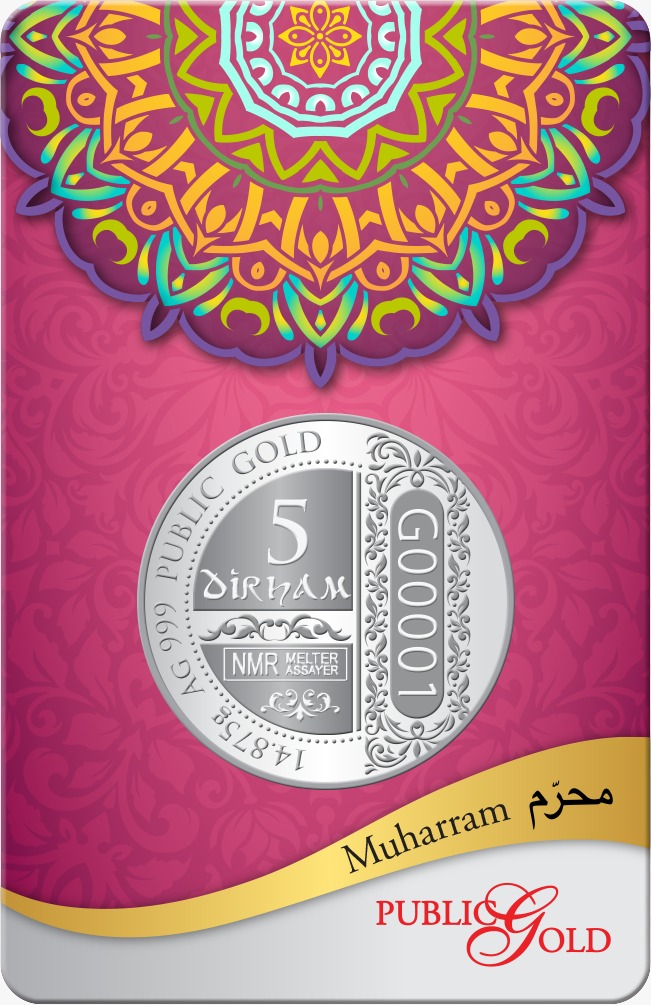 Public Silver LBMA 5 Dirham 14.875g (Ag 999) 3 IN 1-SET (Total 15 ...