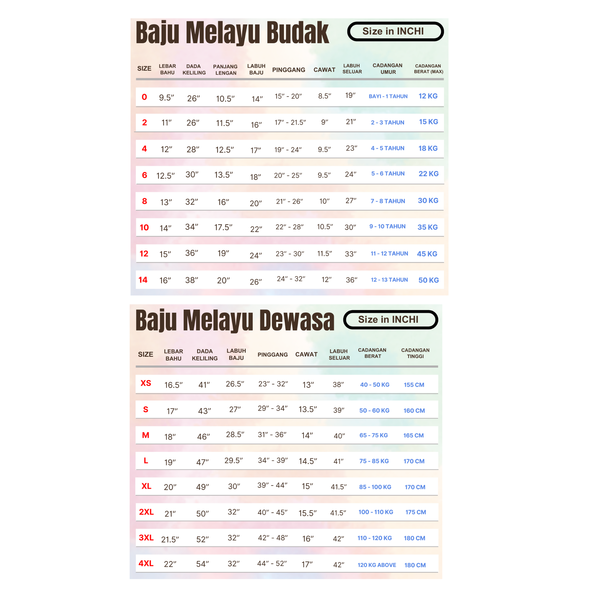 BAJU RAYA 2025 】READY STOCK Baju Melayu Slim Fit Dewasa & Budak WARNA ...