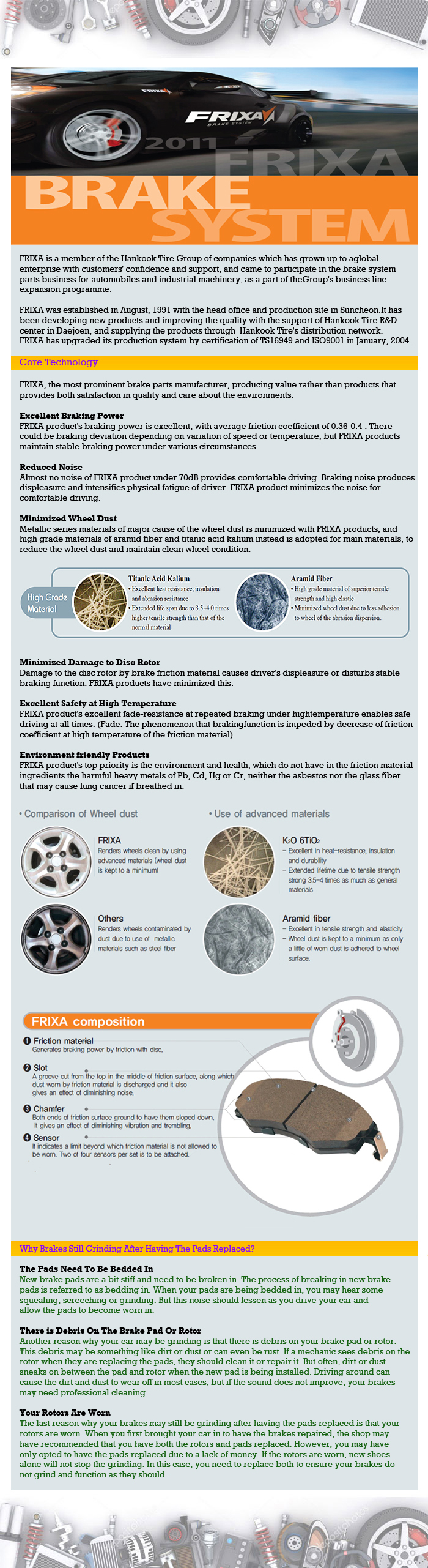 Hyundai I10 Front Frixa Brake Pad | PGMall