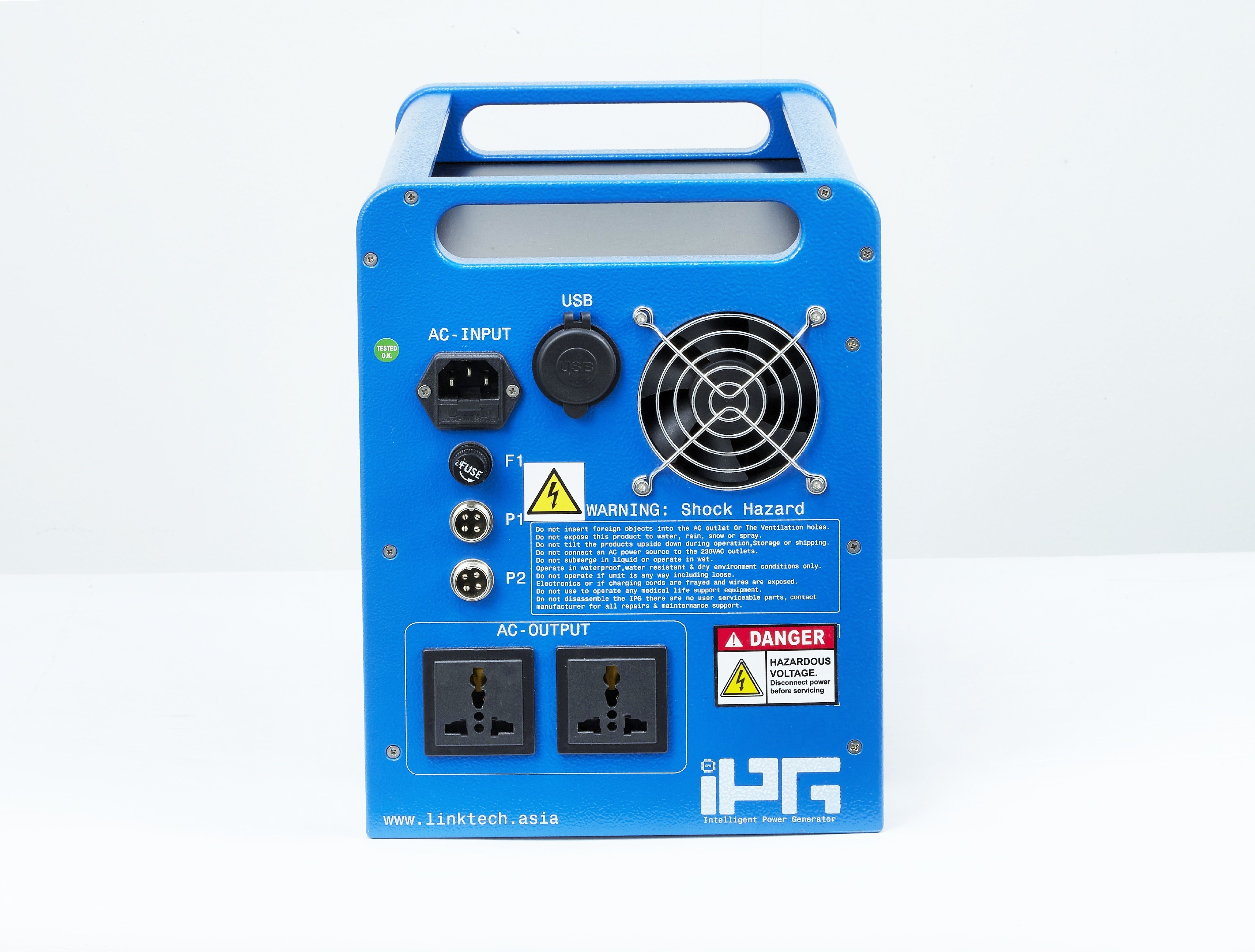 Fuel Free Generator 1000W Blue | PGMall