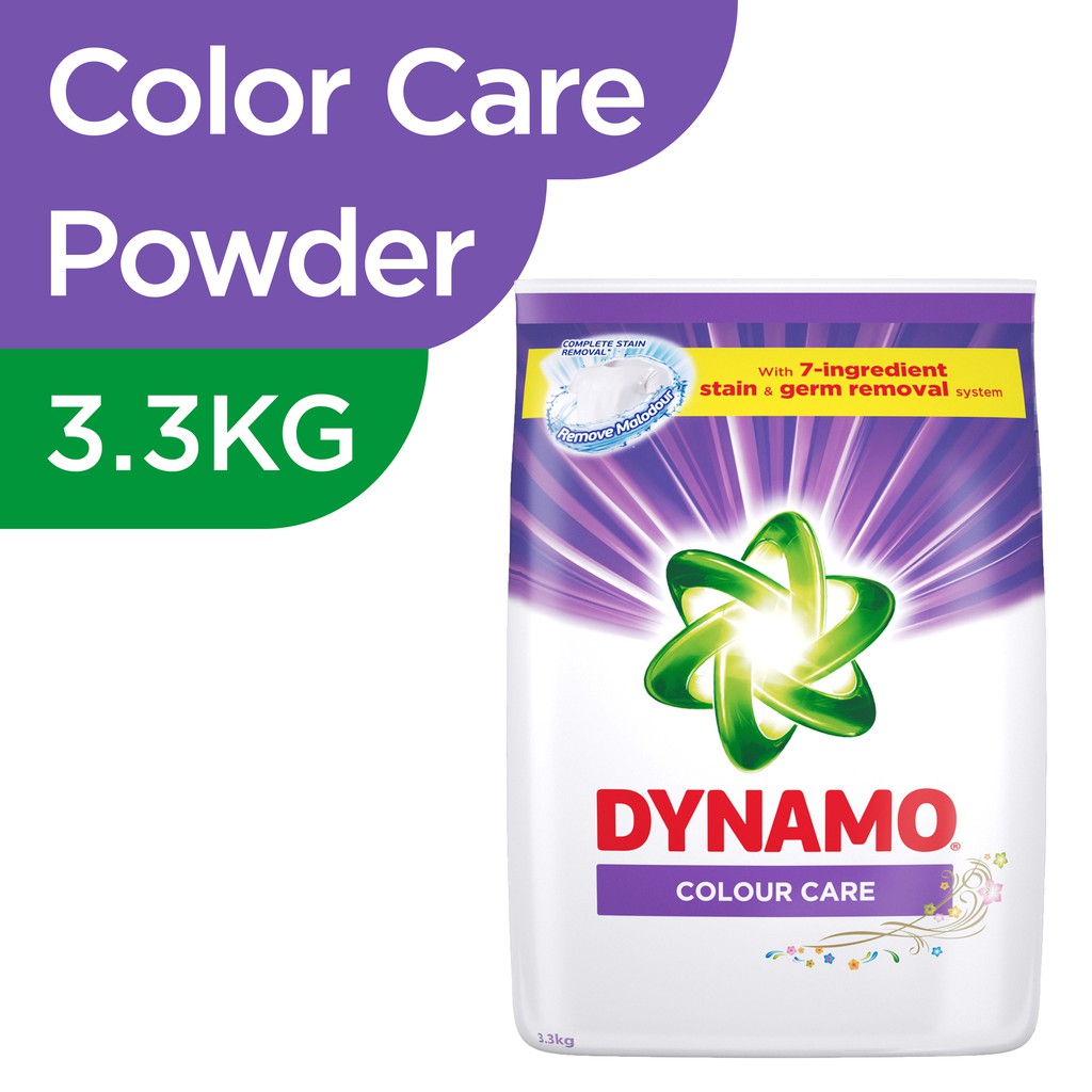 Dynamo Powder Detergent Colour Care 3.3kg READY STOCK | PGMall